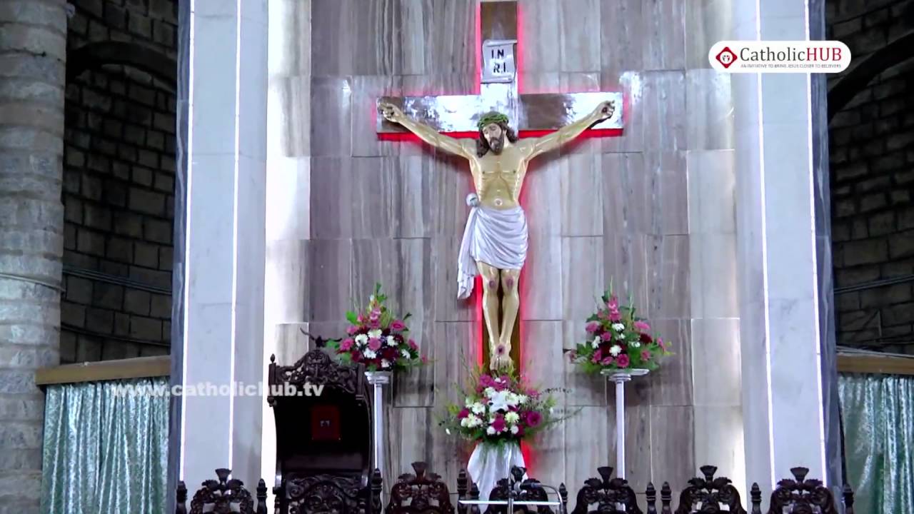 English mass @St.Francis Xavier's Cathedral,Frazer Town,Bangalore-5 ...