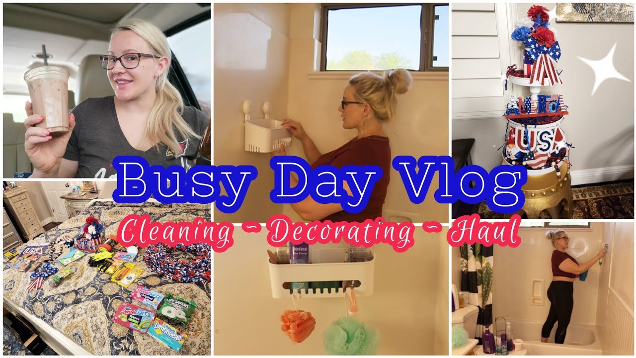 *NEW* DITL VLOG | CLEAN & DECORATE | BATHROOM DEEP CLEAN | 99CENT STORE ...