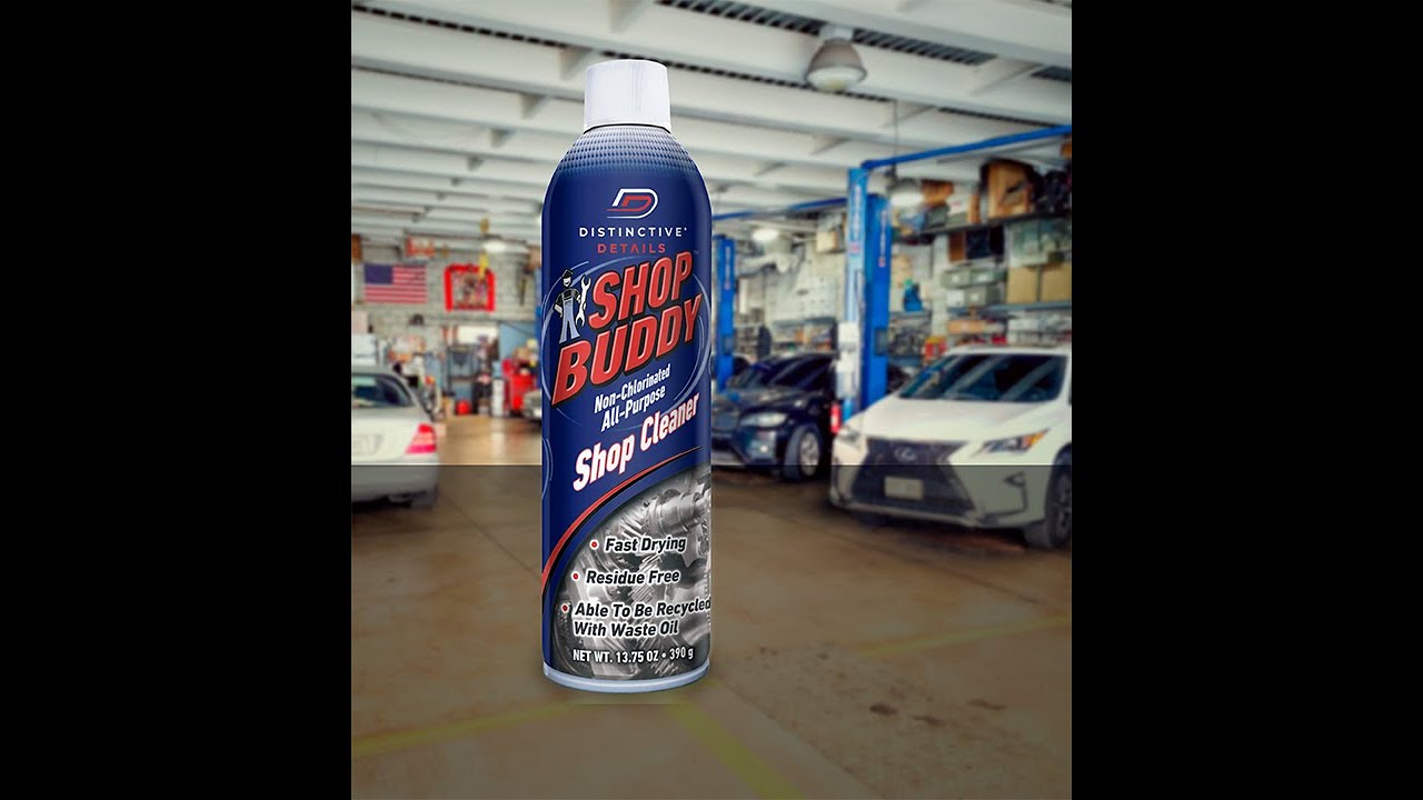 Shop Buddy™, All-Purpose Shop Cleaner - YouTube