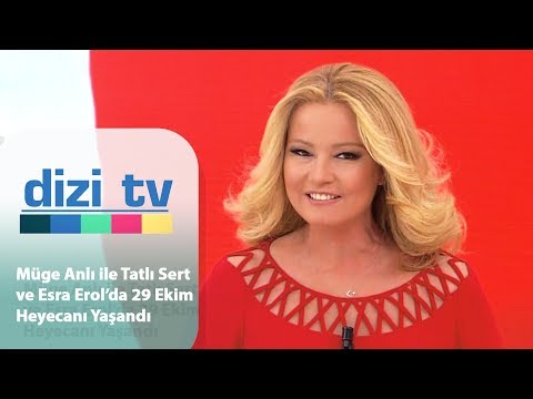 Müge Anlı ile Tatlı Sert ve Esra Erol'da 29 Ekim heyecanı yaşandı - Dizi Tv 611. Bölüm