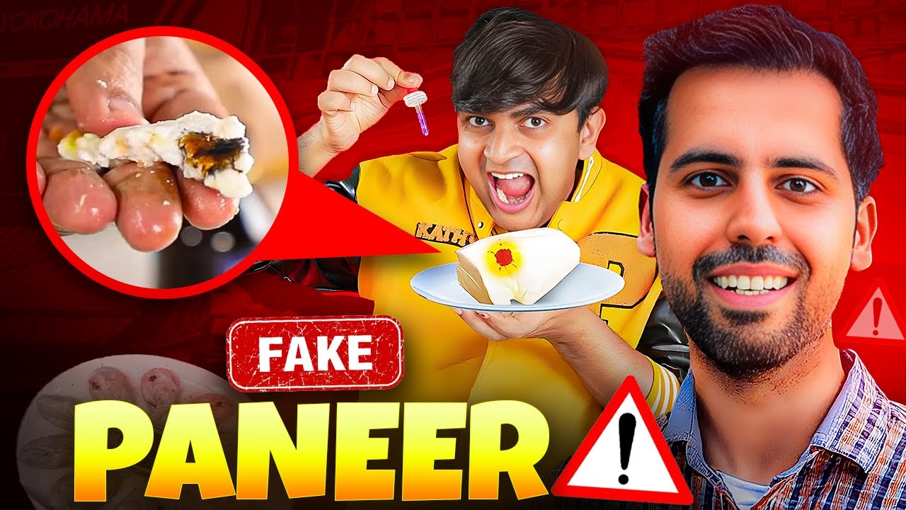Fake Panner Half Fried | How To Identify Fake Paneer? Analogue Paneer ...