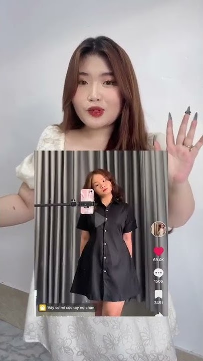 [ Shopee haul ] đầm sơ mi cộc tay, khuy gỗ eo chun co giãn, thanh lịch form xòe| Ngọc Bigsize ...