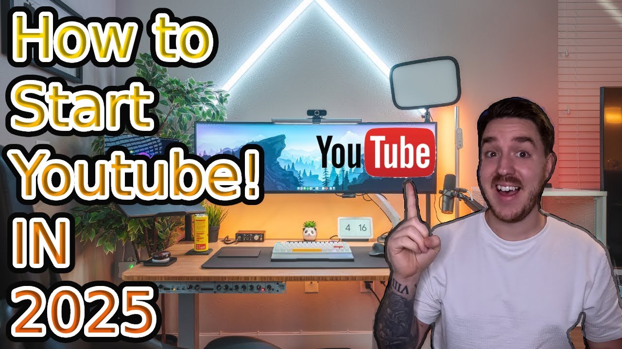 How to Start a Youtube Channel For Beginners In 2025! - YouTube