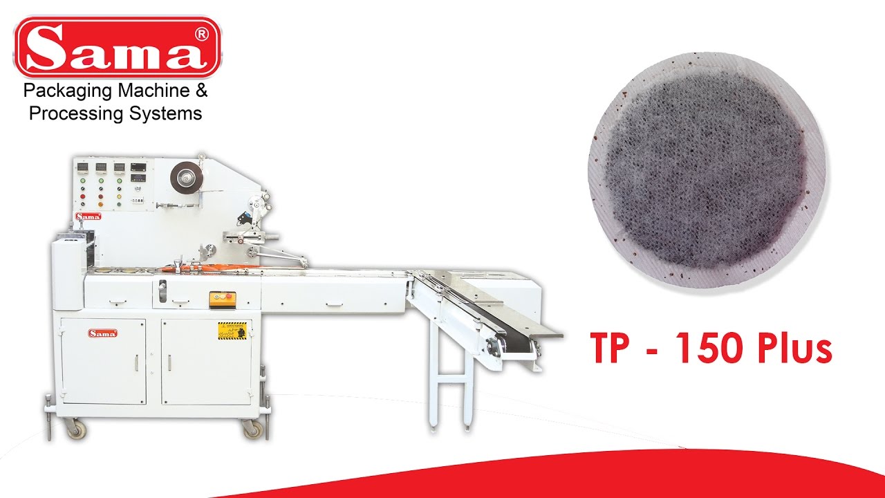 Round Tea Bag/Bags Outer Wrapping Machine (TP - 150 Plus) | Sama ...
