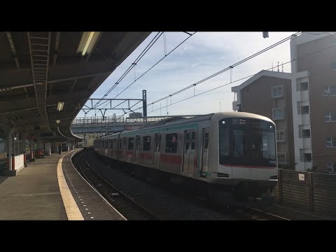 東急5000系5104F 小菅駅通過 - YouTube