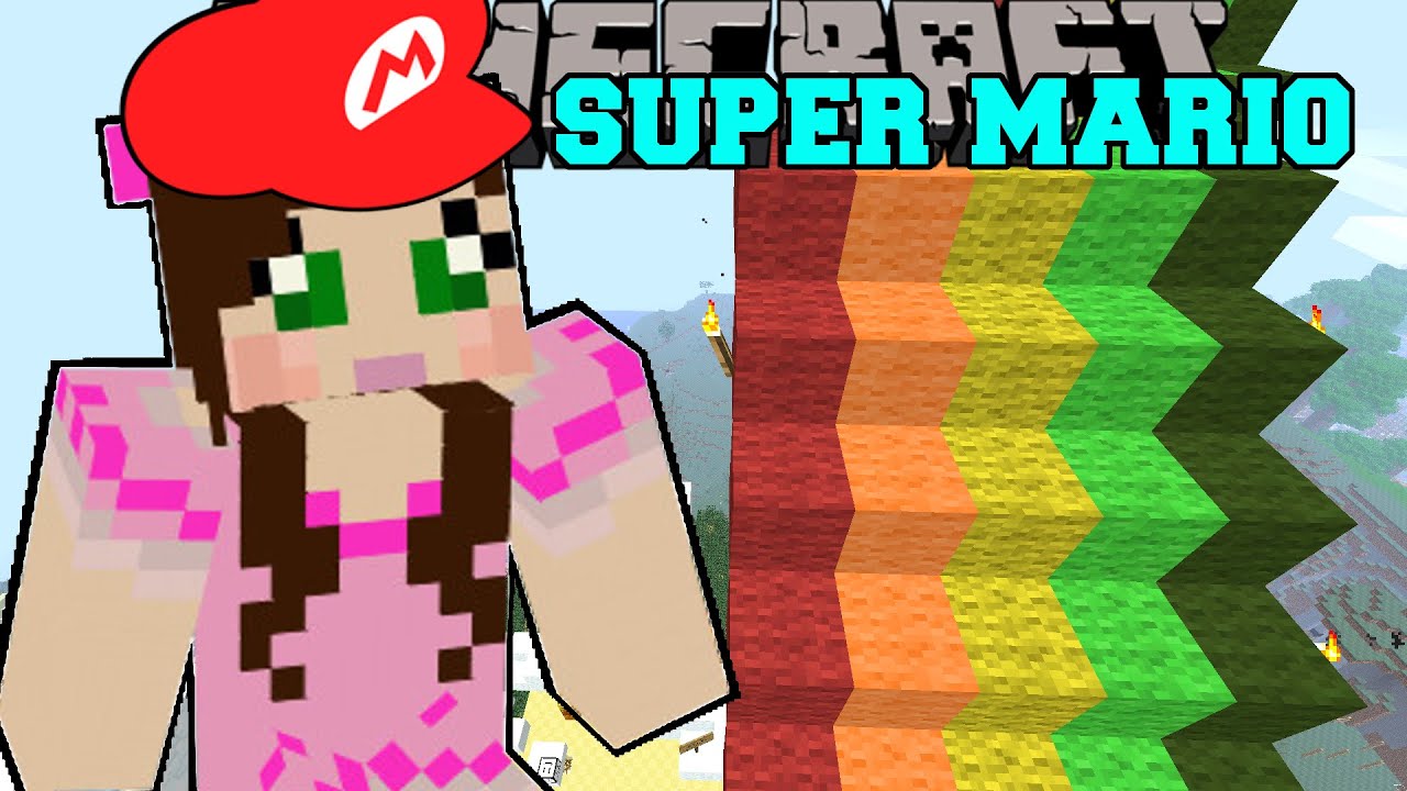 Minecraft: A NEW WORLD! - SUPER MARIO BROS - Custom Map [3] - YouTube