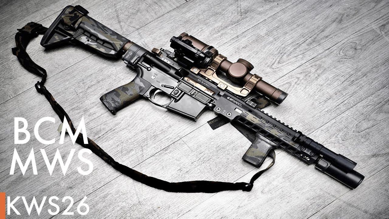 BCM MWS M4A1 w/Cerakote Multicam Black | 聖誕節梗係砌返枝聖誕樹啦 - YouTube