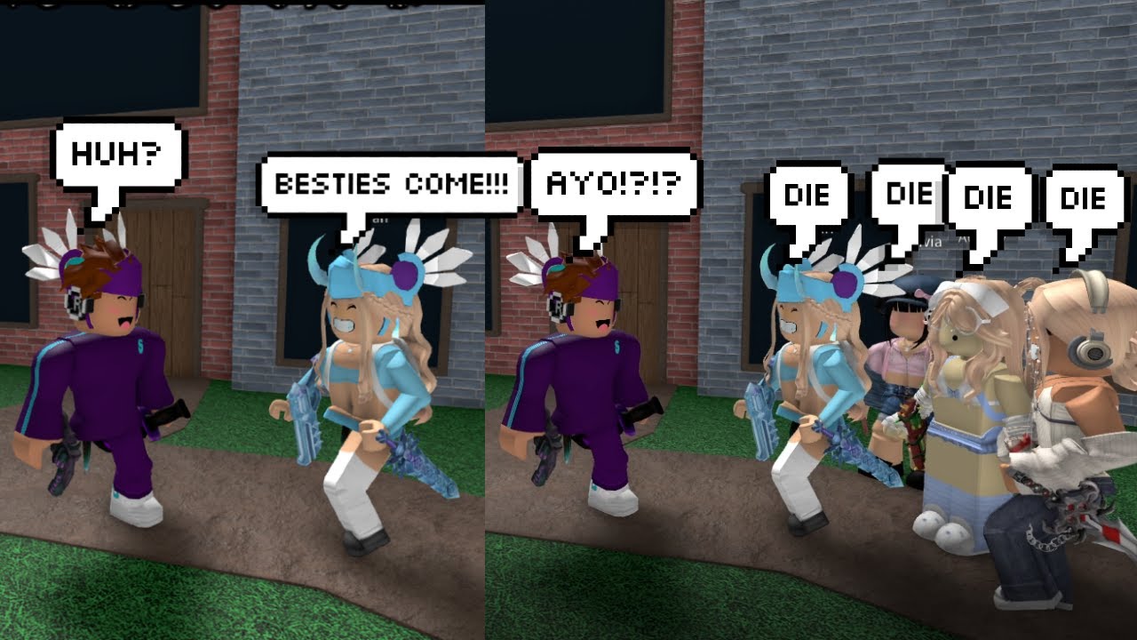 MM2 RICH GIRL Calls Her FRIENDS To TEAM, So I DESTROYED THEM ALL ...