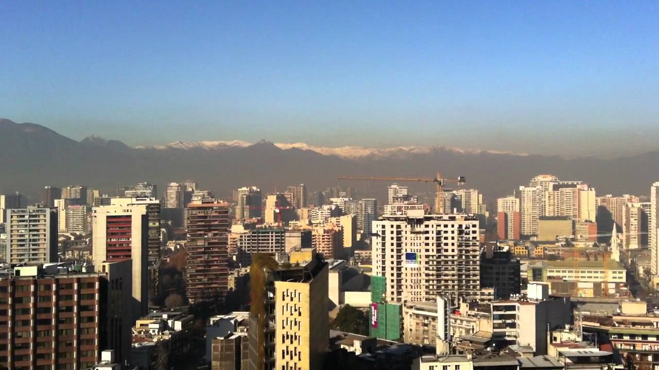 Panoramica Santiago de Chile - Cerro Santa Lucia (Los Andes) - YouTube