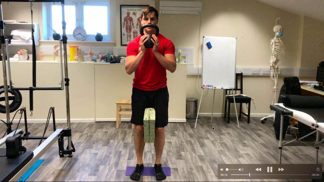 Adductor Squat - YouTube