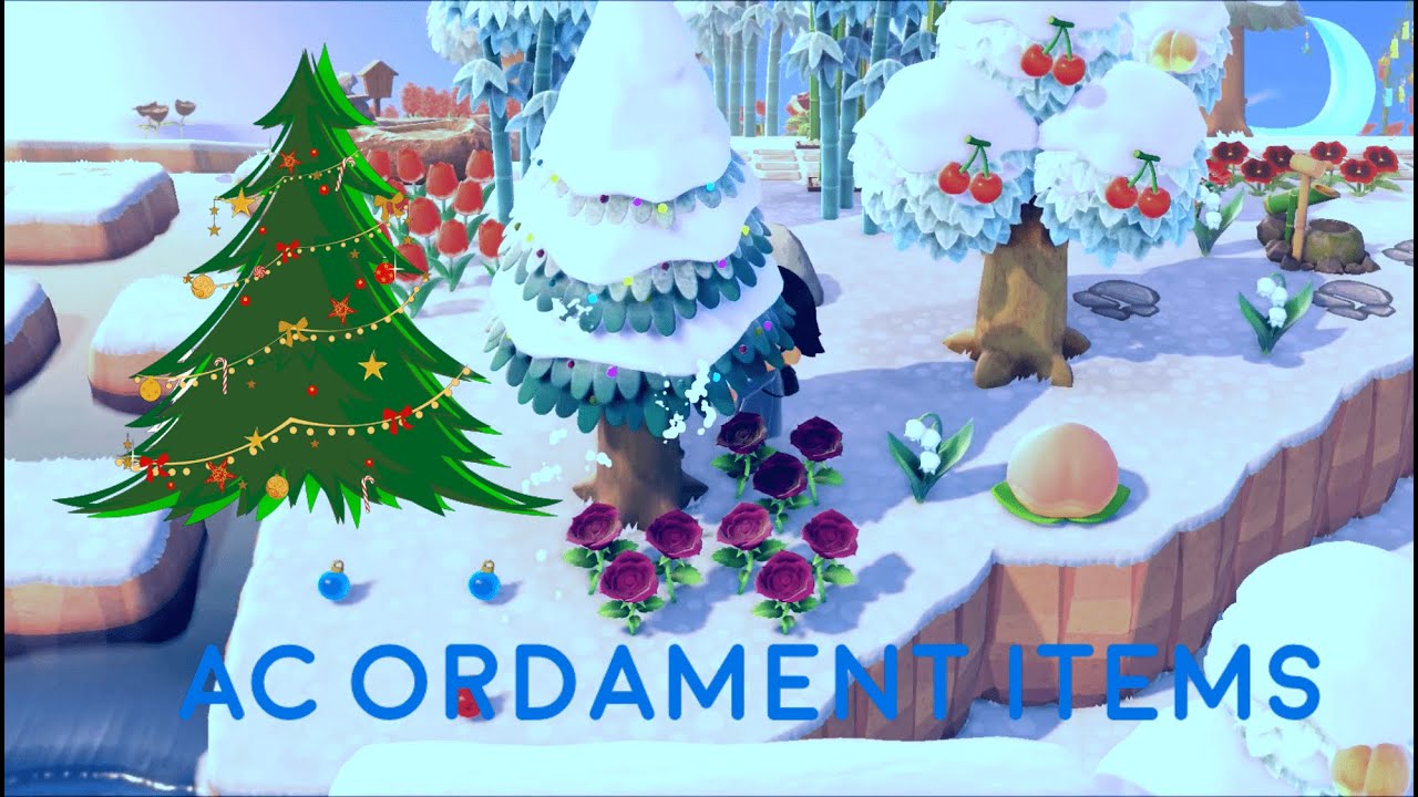 AC Ordament items guide - YouTube