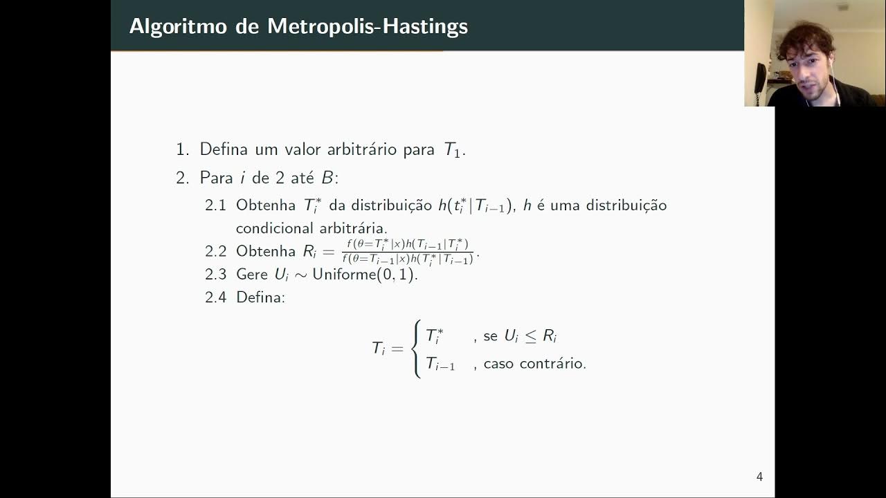 O algoritmo de Metropolis-Hastings - YouTube