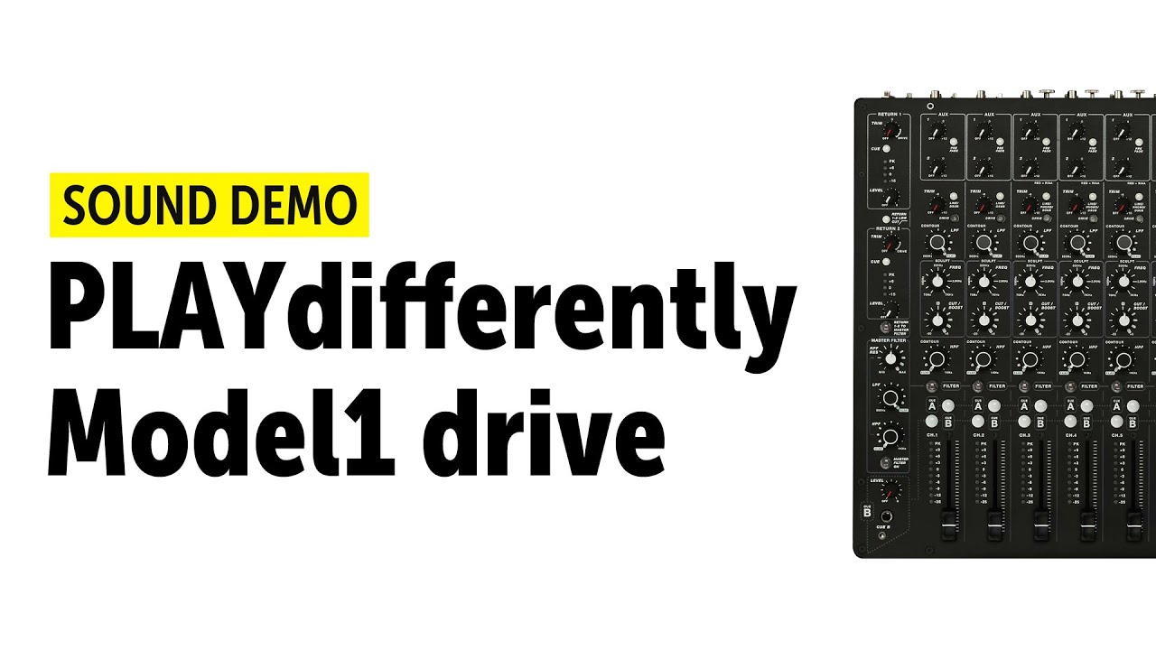 PLAYdifferently Model1 drive Sound Demo (no talking) - YouTube