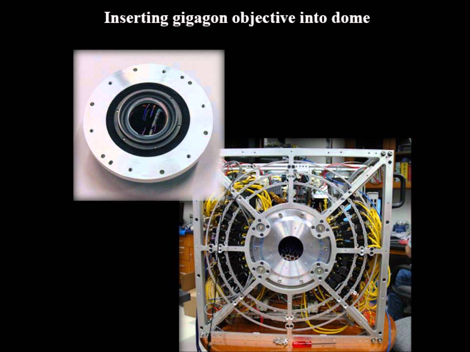 Time lapse: Assembly of a Gigapixel camera - YouTube