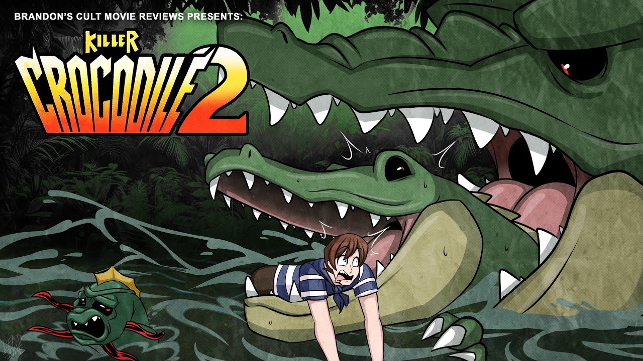 Brandon's Cult Movie Reviews: KILLER CROCODILE 2 - YouTube