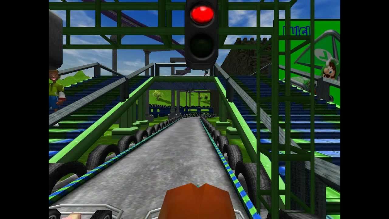 Super Mario World The Ninth RCT3 (3rd set of new rides) - YouTube