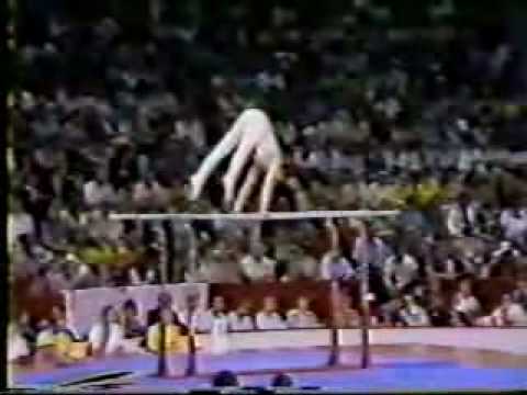 1976 Olympics gymnastics Alexander Ditiatin parallel bars - YouTube