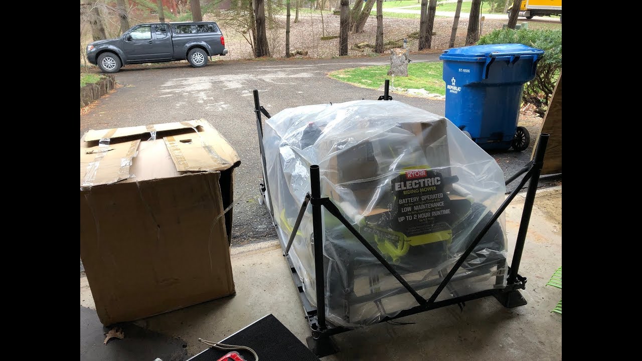 Ryobi Trailer Build - YouTube