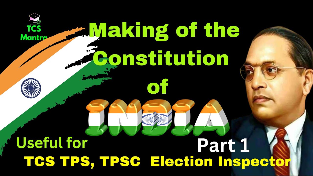 INDIAN CONSTITUTION PART 1(a) ll TPSC ELECTION INSPECTOR II TCS TPS ...