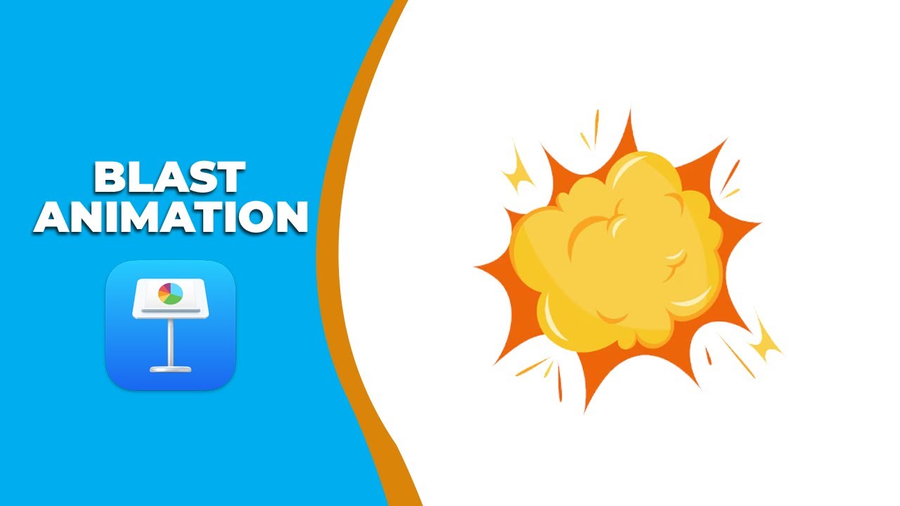 How to add Blast animation in Apple Keynote - YouTube