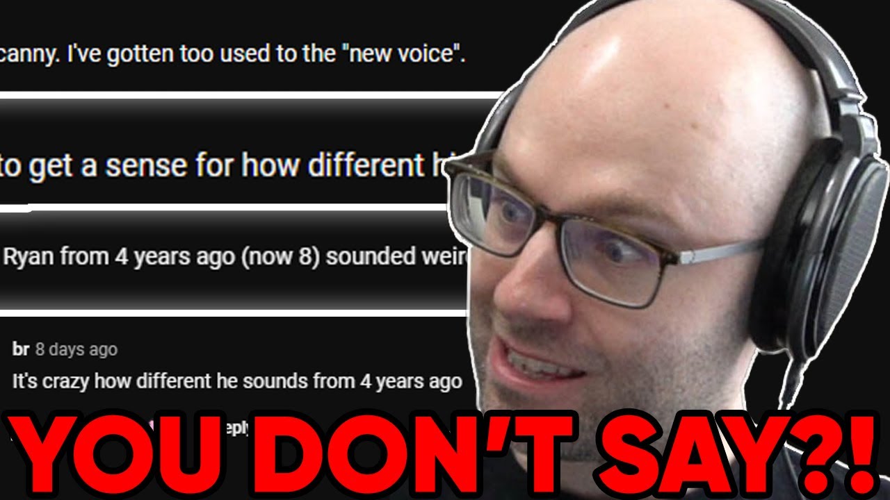 Northernlion on people pointing out the evolution of his voice - YouTube