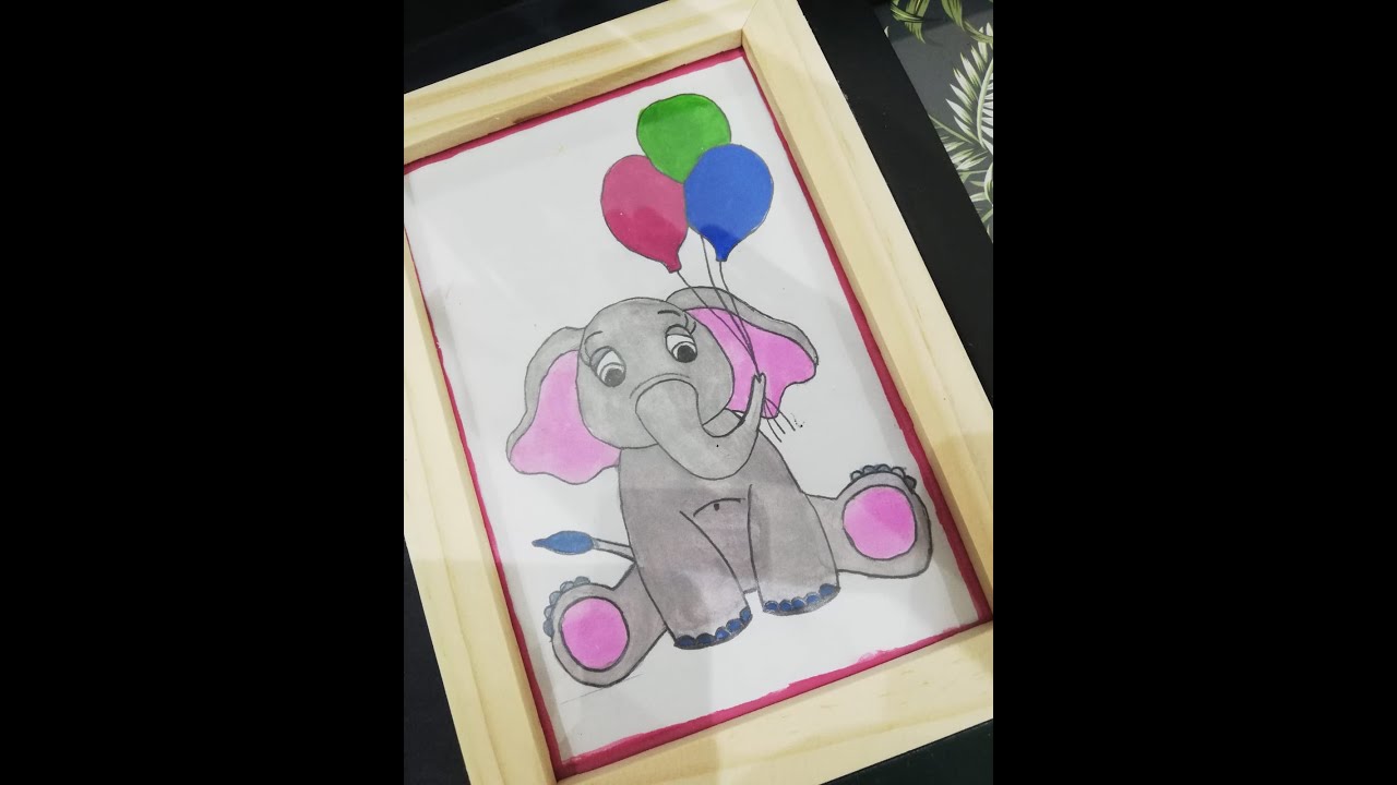 FİL ÇİZİMİ -the elephant drawing- - YouTube