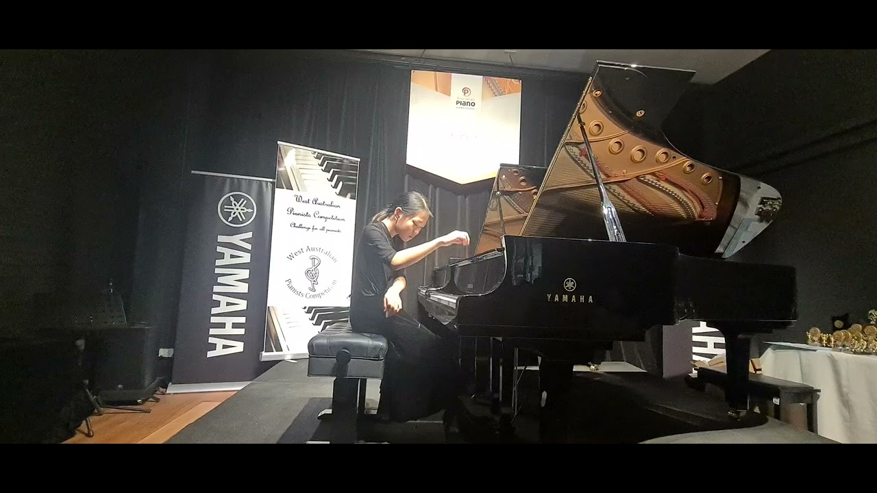 Jacelyn Loo performed Paganini Variations by Fazil Say @ WA Pianist ...