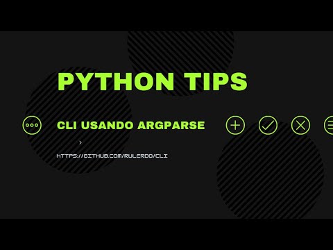 Tutorial: Convertir terminal en una CLI (Parte2: Modulo argparse) - YouTube