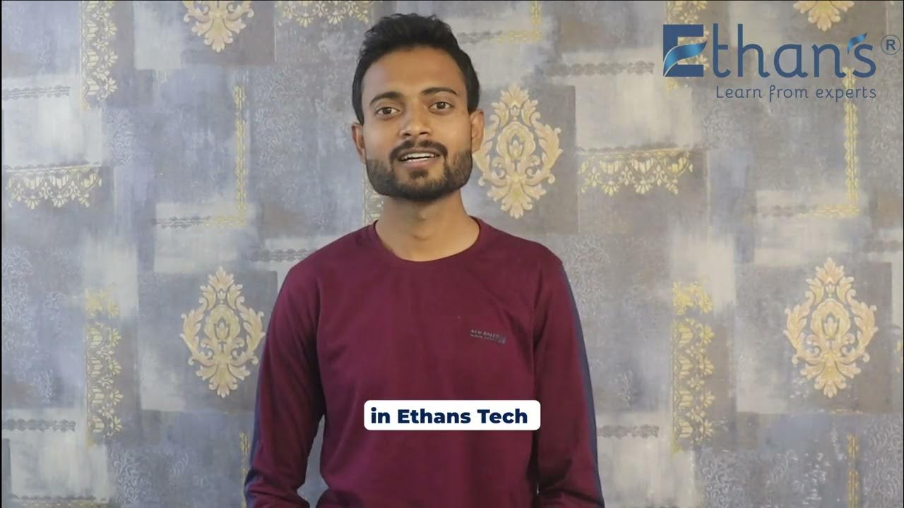 Data Science Course Placement in Pune: Sangmesh Magar's Success Story at Ethans Tech! - YouTube