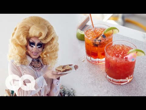 Trixie Mattel Makes a PB&J (and More Importantly, a Cocktail) | GQ