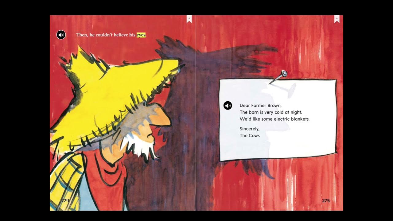 Wonders Unit 6 Week 1 Click, Clack, Moo! Cows That Type - YouTube