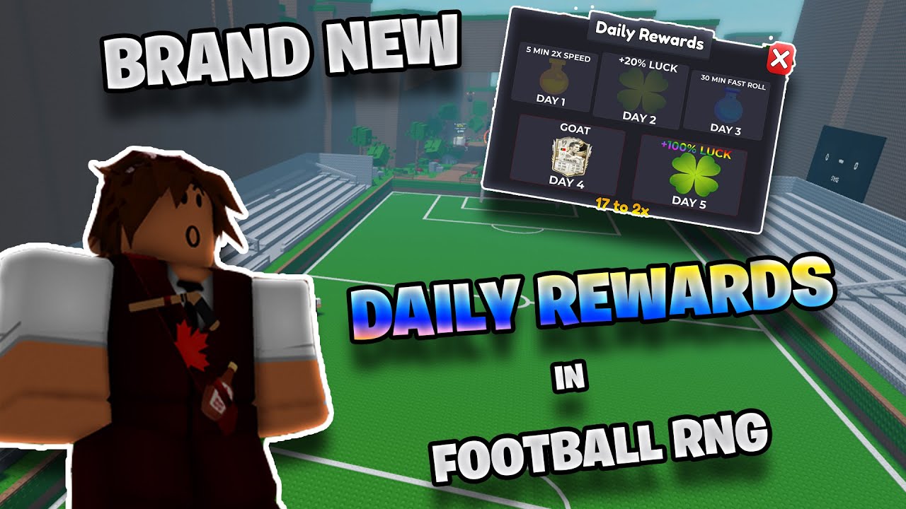 BRAND NEW Daily Rewards System in ROBLOX Football RNG - YouTube