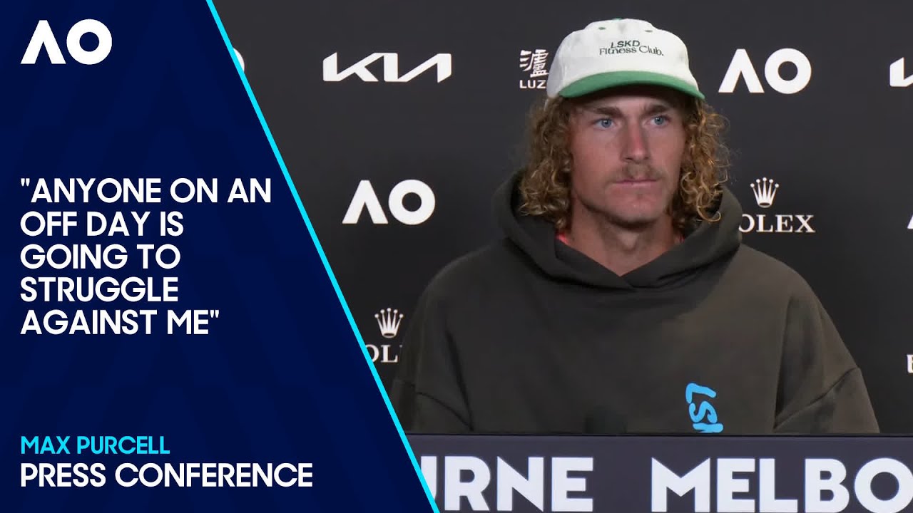 Max Purcell Press Conference | Australian Open 2024 Second Round - YouTube