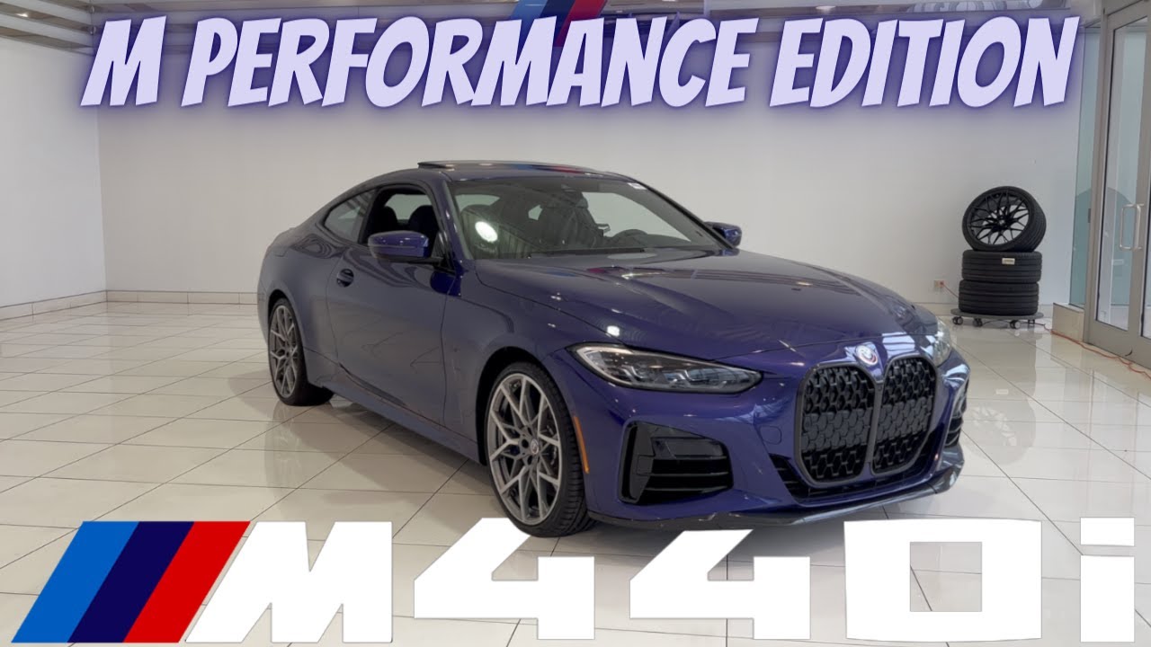 2023 BMW M440i Coupè Velvet Blue M Performance Edition Walkaround ...