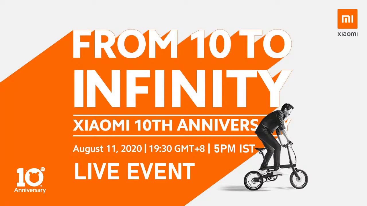 Xiaomi 10th Anniversary Event Live Highlights - Watch Livestream 11th ...