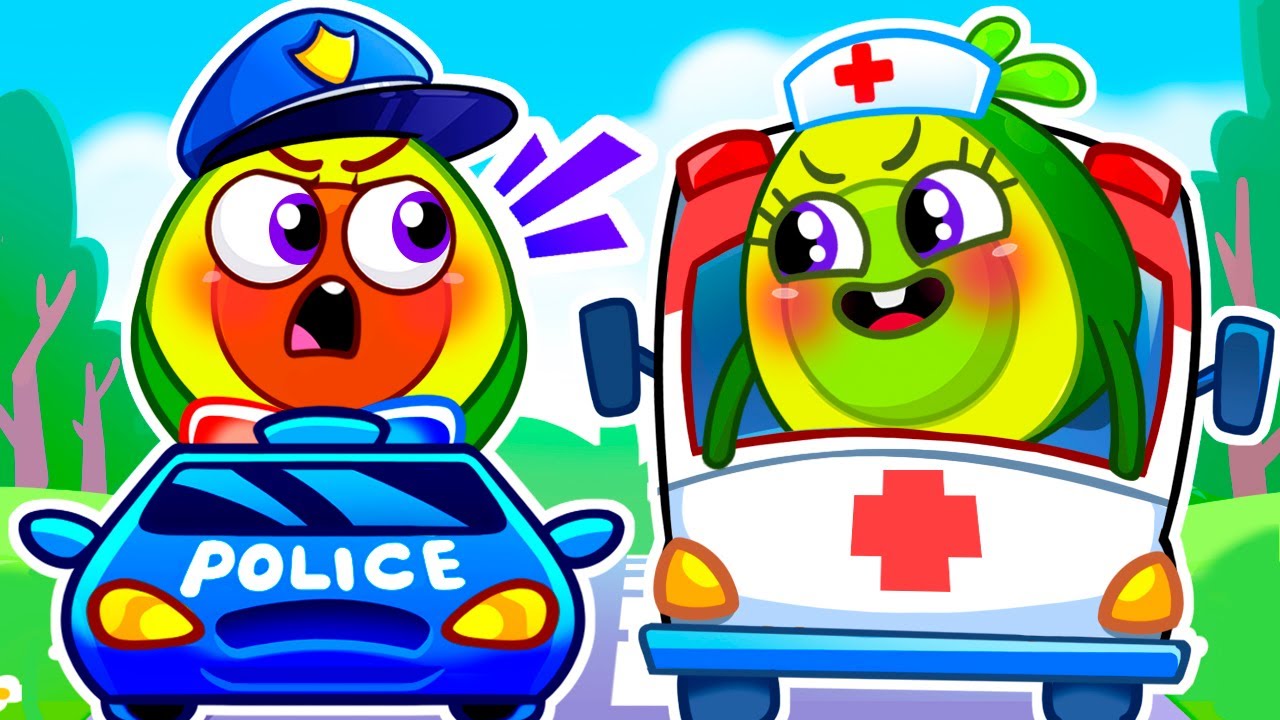 Police Officer & Super Ambulance Song 🎵 👮 Kids Songs & Nursery Rhymes ...