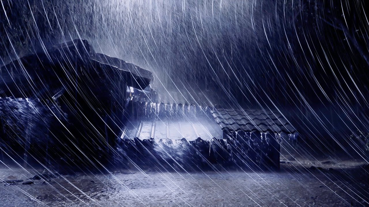 Drown Out Stress with Torrential Rain and Howling Wind | The Perfect ...