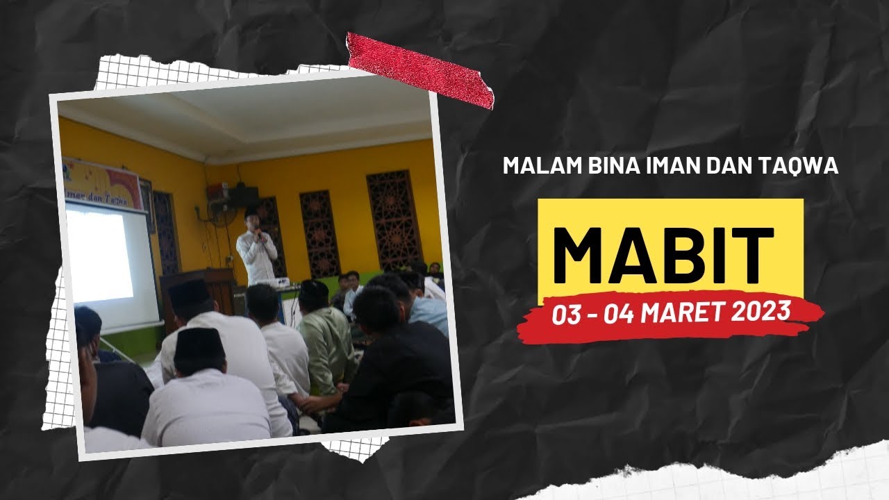 CINDO Part 8 | Malam Bina Iman dan Taqwa ( MABIT ) 2023 - OSIS SMP AL ...