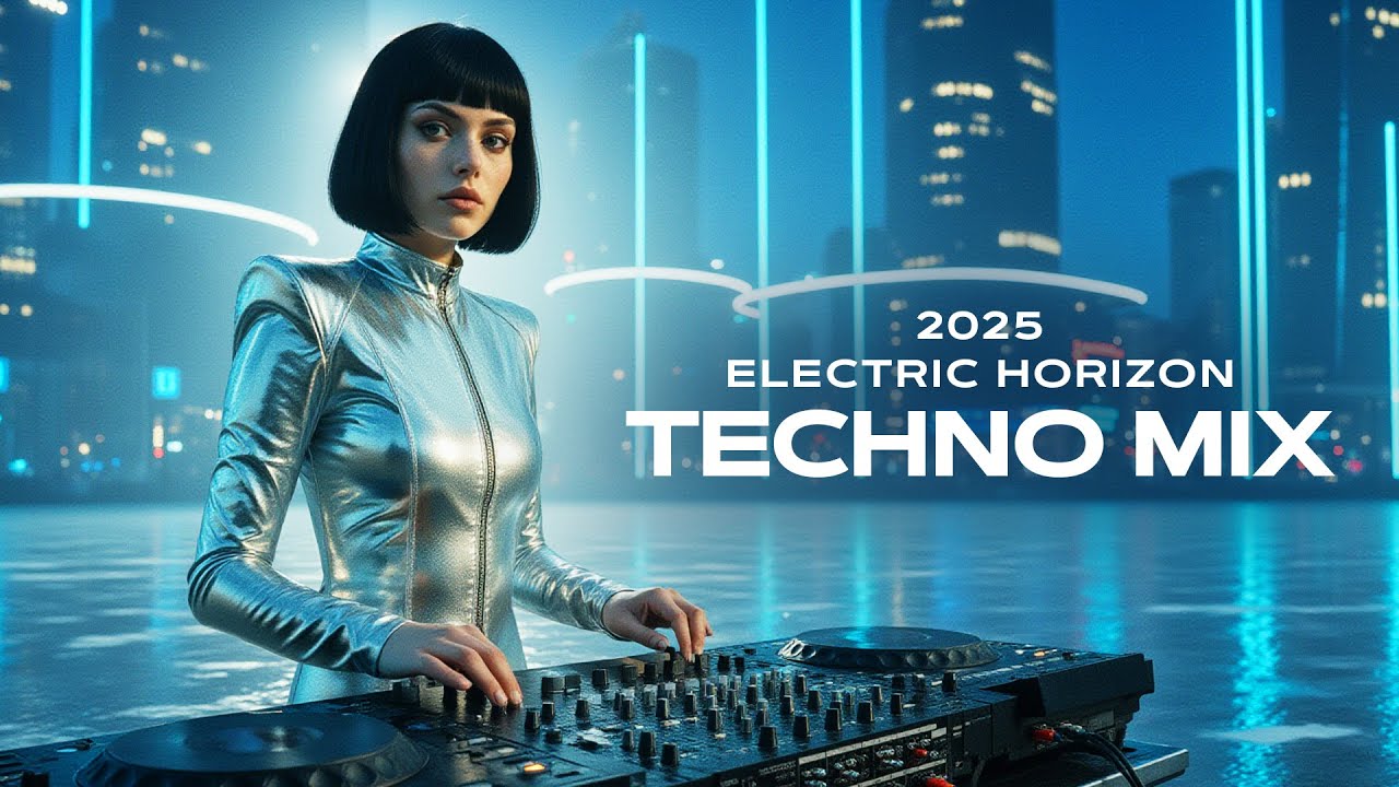 ELECTRIC HORIZON | Futuristic Melodic Techno for Night City Drives — 3 ...