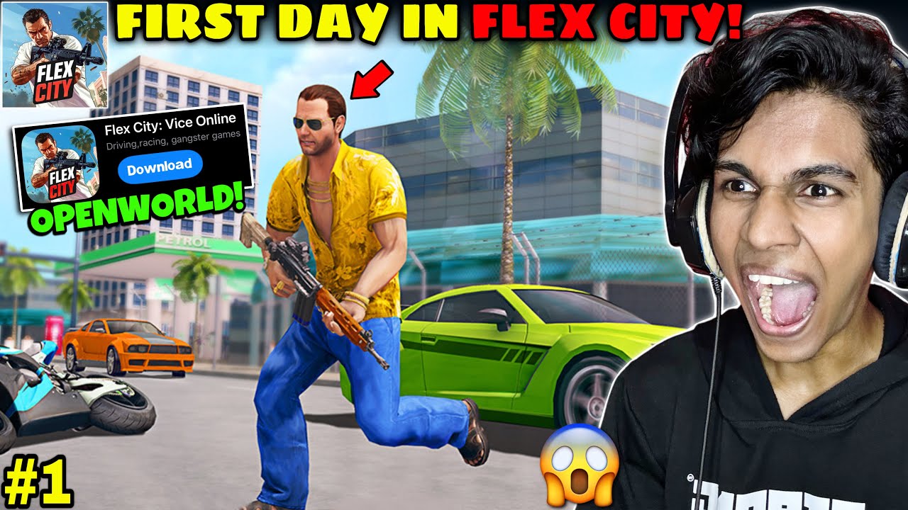 First Day In Flex City Vice Online! 😱🔥 - Game Like GTA 5 - Open World ...