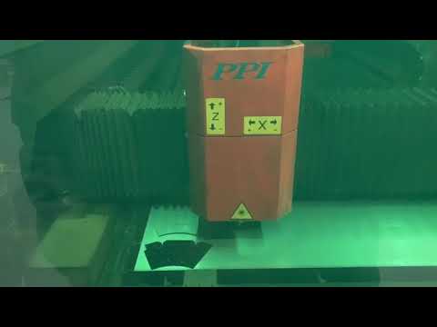 Laser Pro Laser Cutting Machine from PPI - YouTube