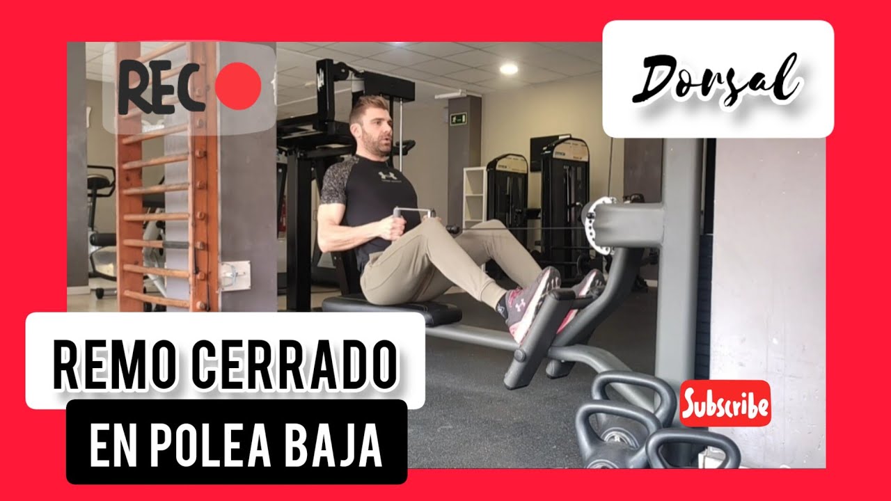 REMO CERRADO EN POLEA BAJA - YouTube