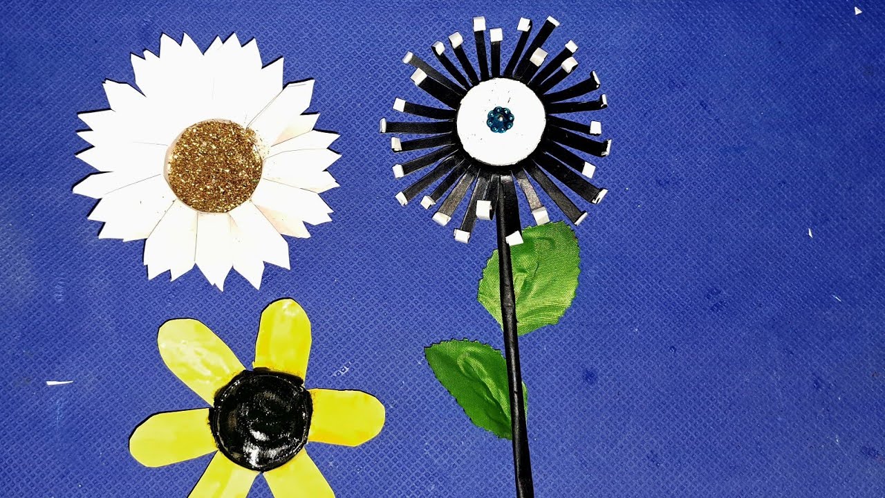 2 minute craft/Beautiful 3 Flower from tea cup /DIY- Craft - YouTube