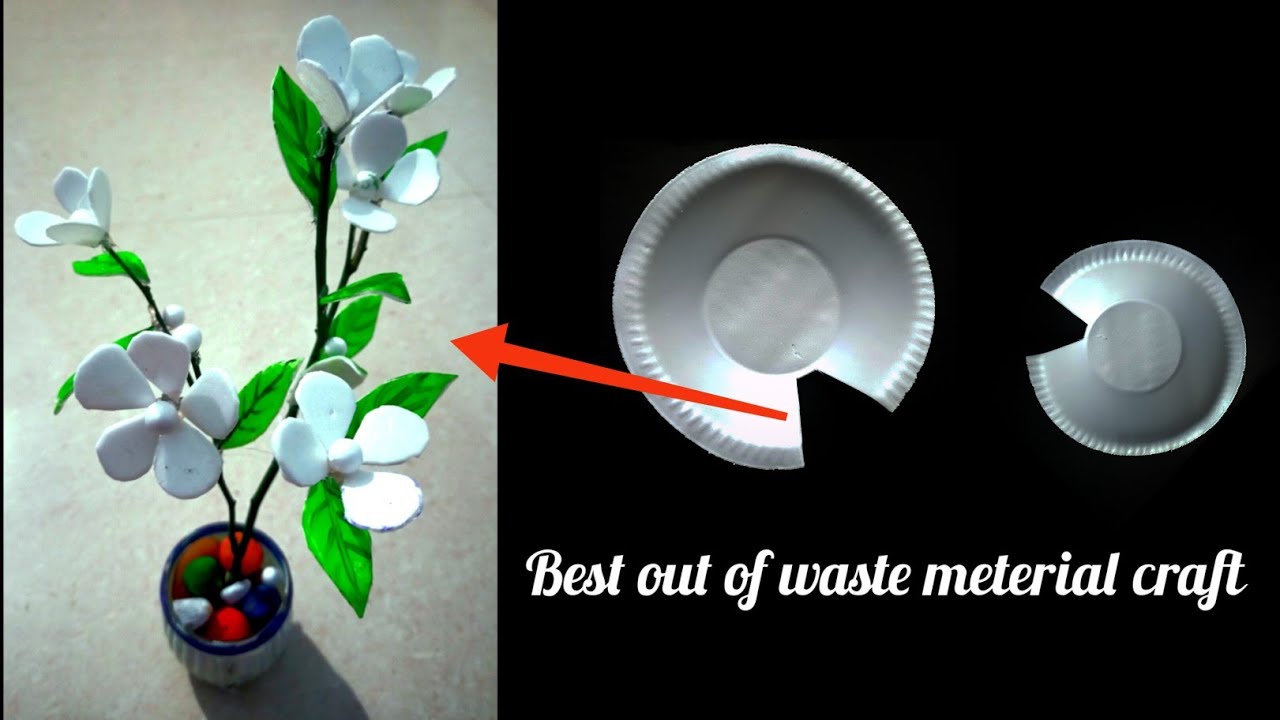 reuse of waste meterial || reuse waste for home decor|| best out of ...