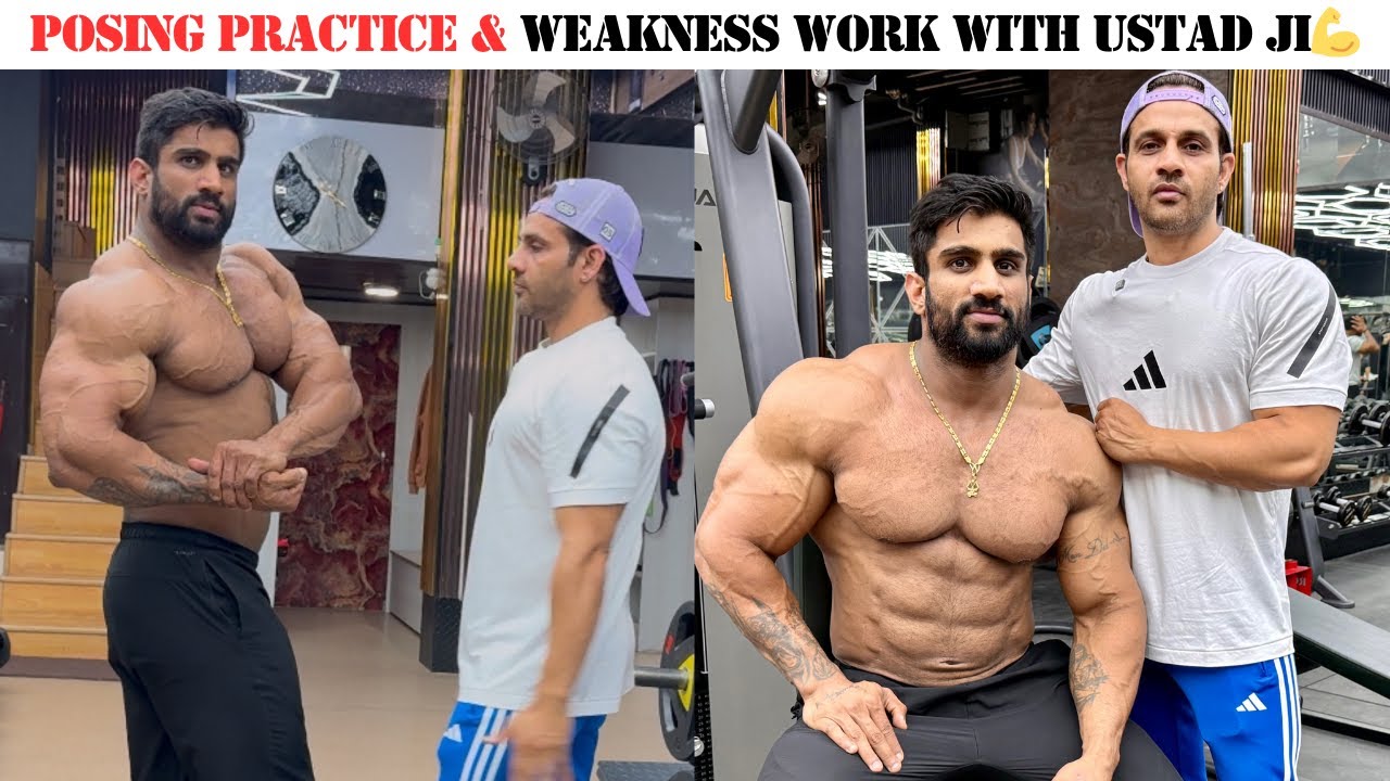 Off Season Planning With Ustad Ji💪| Posing Practice For Last Show Of ...