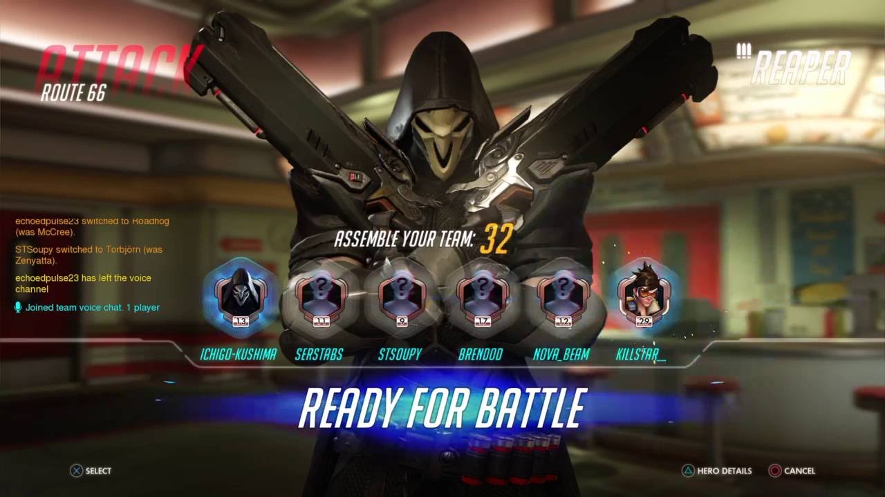 Overwatch - Level 13 - Reaper Gameplay - YouTube
