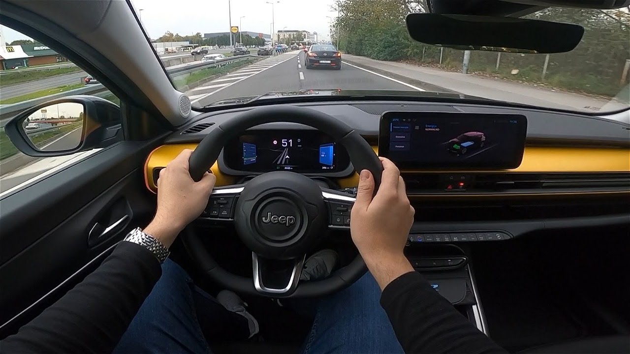 2023 Jeep AVENGER [156 HP] POV Test Ride (Personal experience) CARiNIK ...