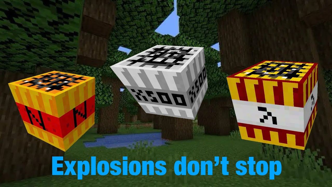 TNT Destructive mod for Minecraft - YouTube