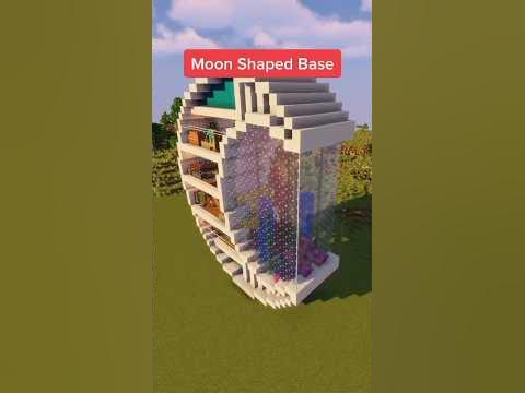 I bulid moon house in Minecraft||Moon house in Minecraft - YouTube