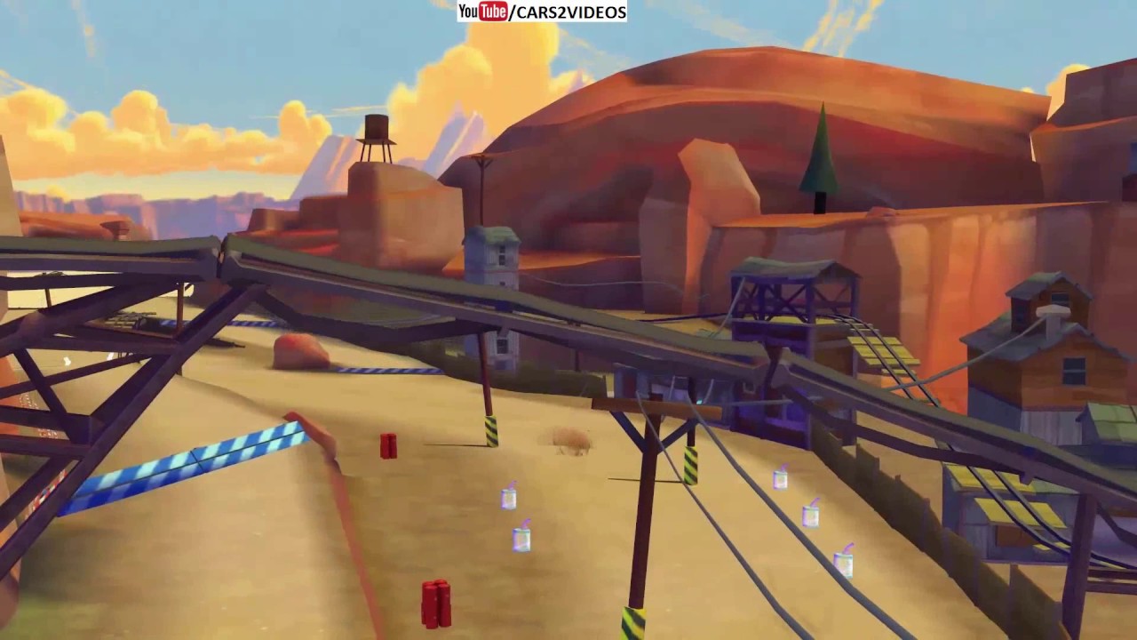 Disney Pixar Cars 2 Racing Video game clip460 - YouTube